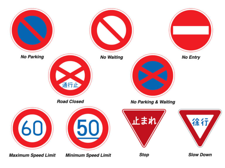 What You Need to Know About Japanese Road Signs and Traffic Laws